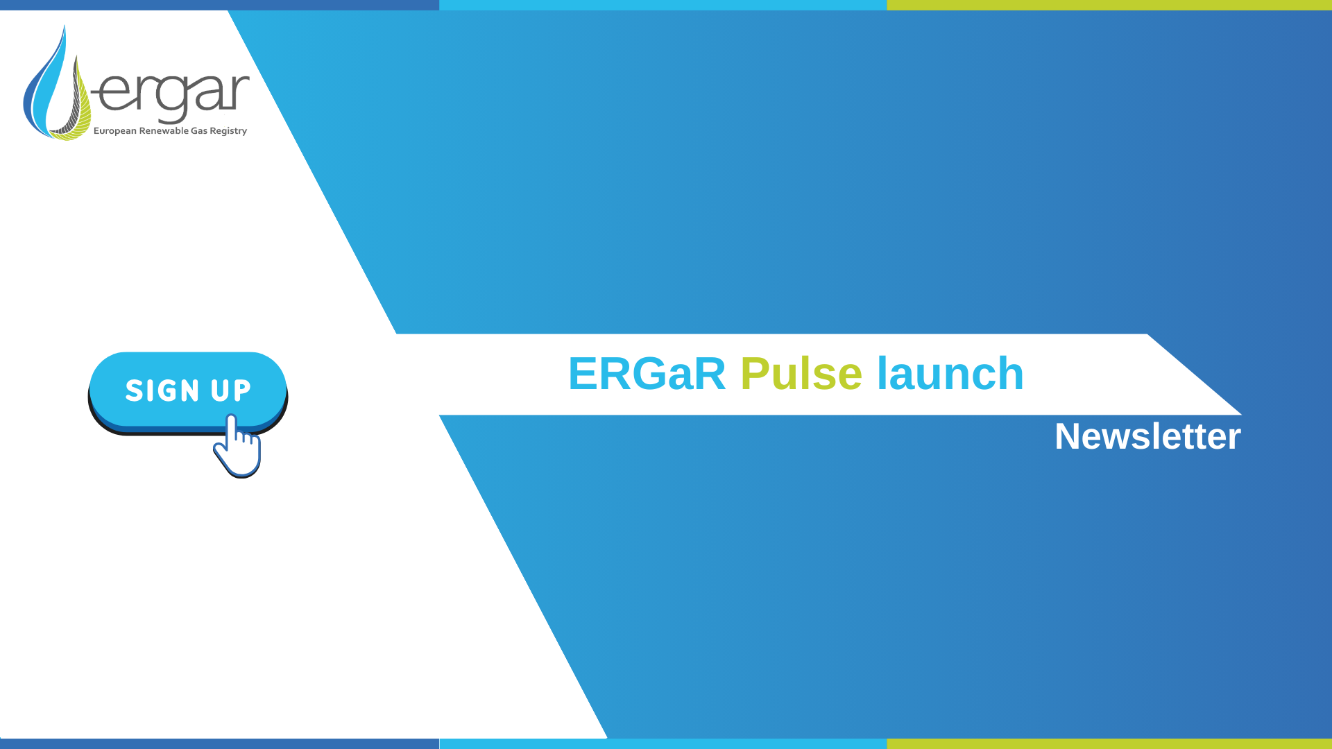 Launching our quarterly newsletter - The Pulse - ERGaR