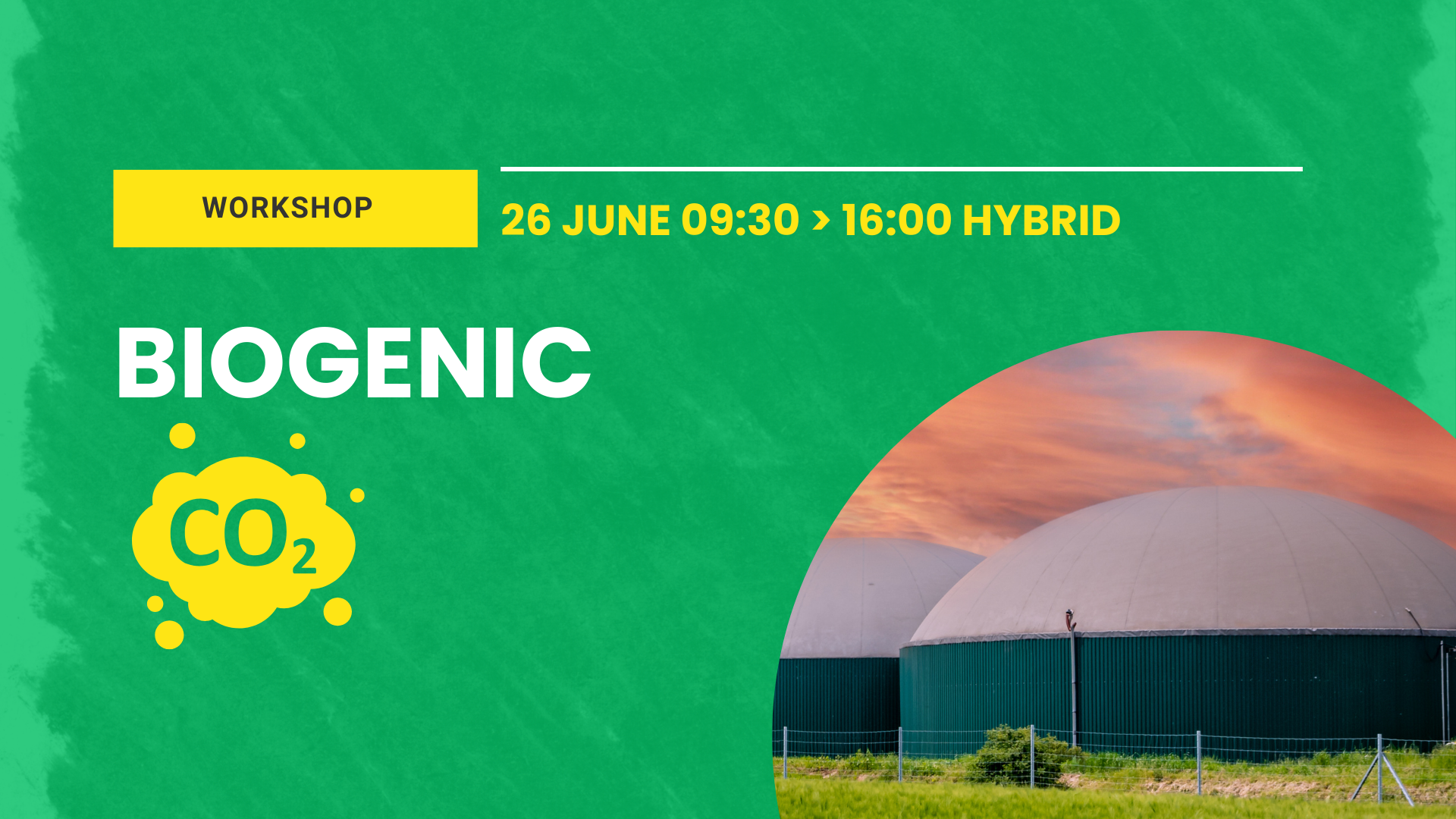Biogenic CO2 Certification - Workshop Agenda - ERGaR