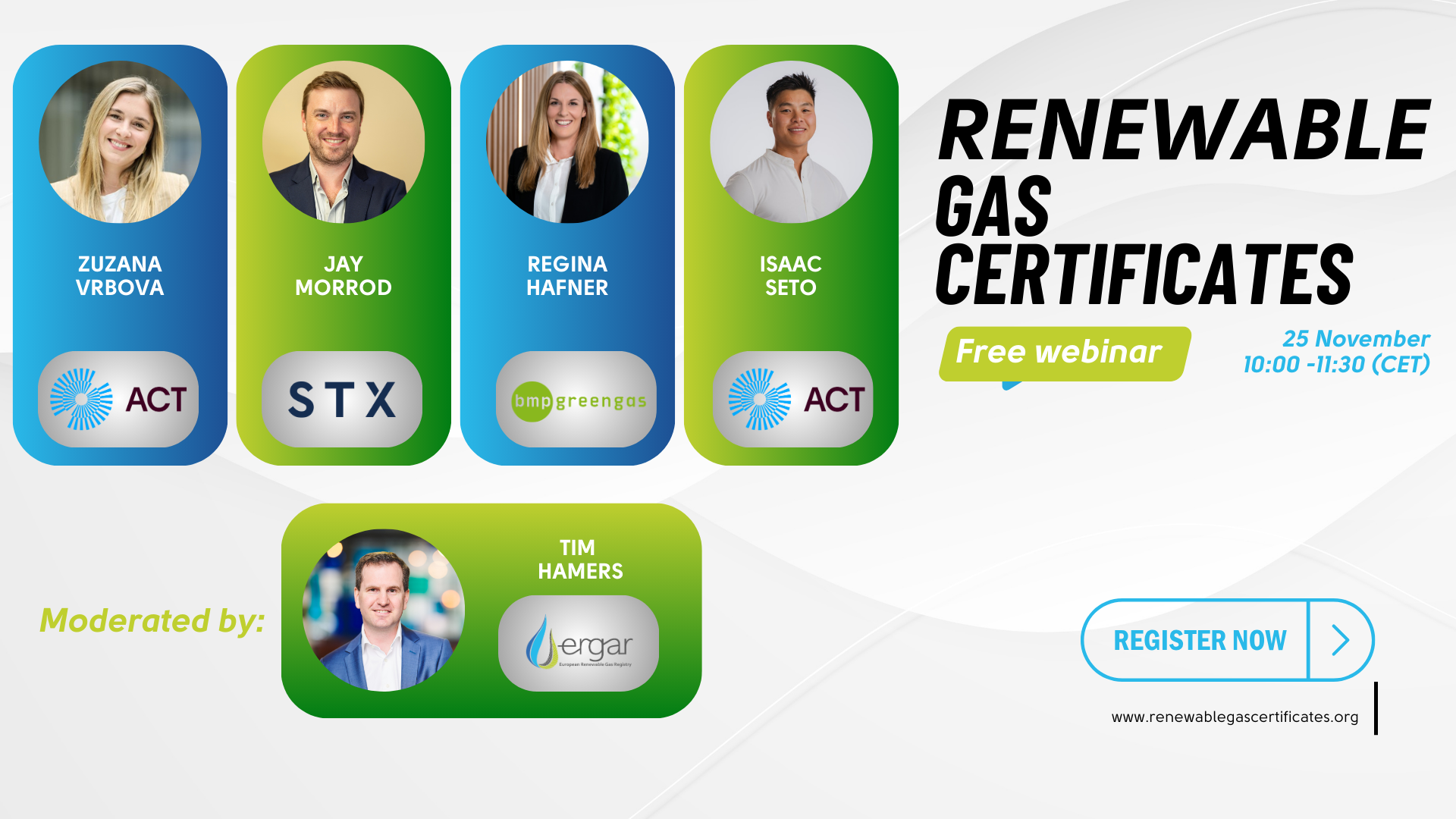 Free Webinar - Renewable Gas Certificates - ERGaR