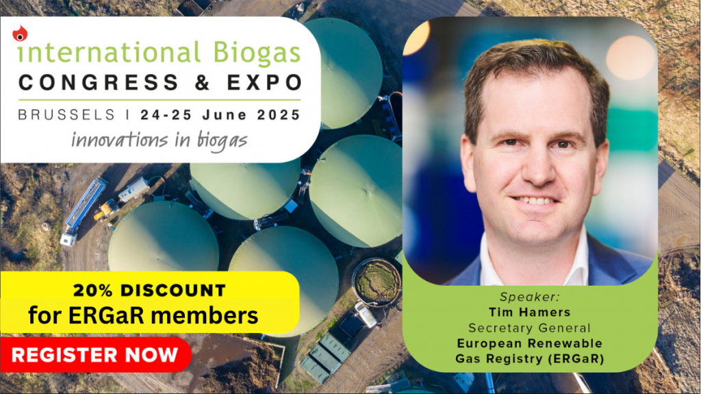 ERGaR at the International Biogas Congress & Expo 2025 - ERGaR
